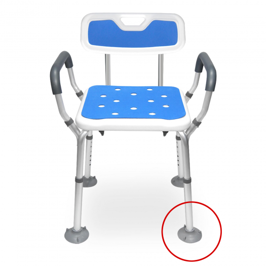 28mm Suction Base Rubber Feet For Shower Chairs & Stools